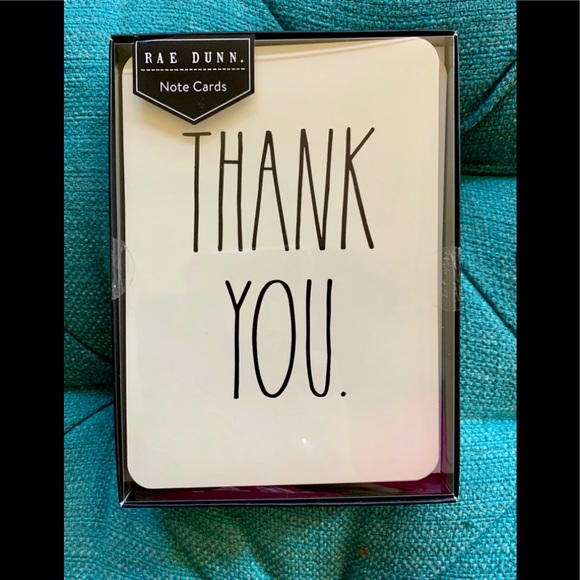 Rae Dunn | Office | Rae Dunn Thank You Note Cards | Poshmark